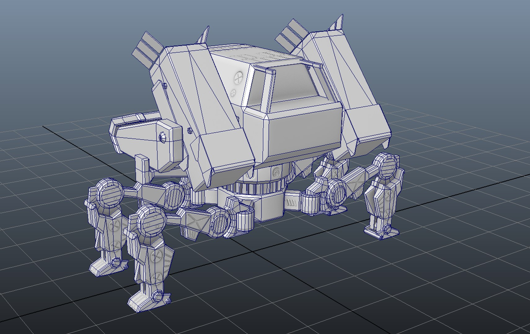 Mecha 3D Model - TurboSquid 1271257