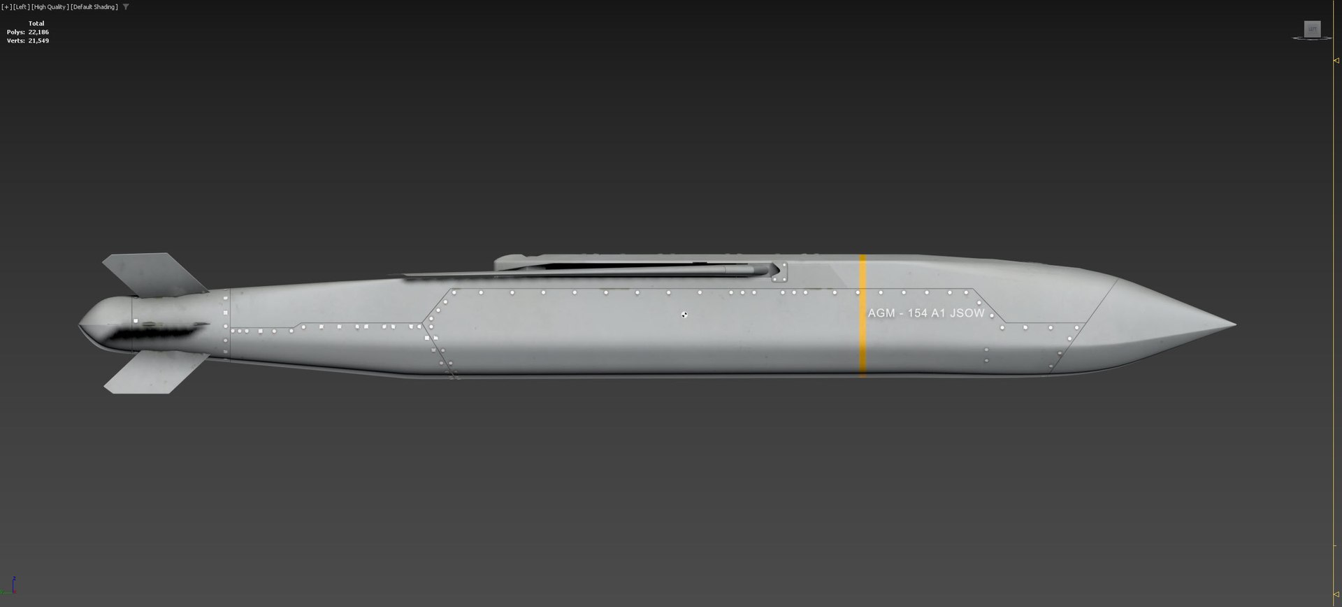 3D AGM-154C JSOW - TurboSquid 2294107