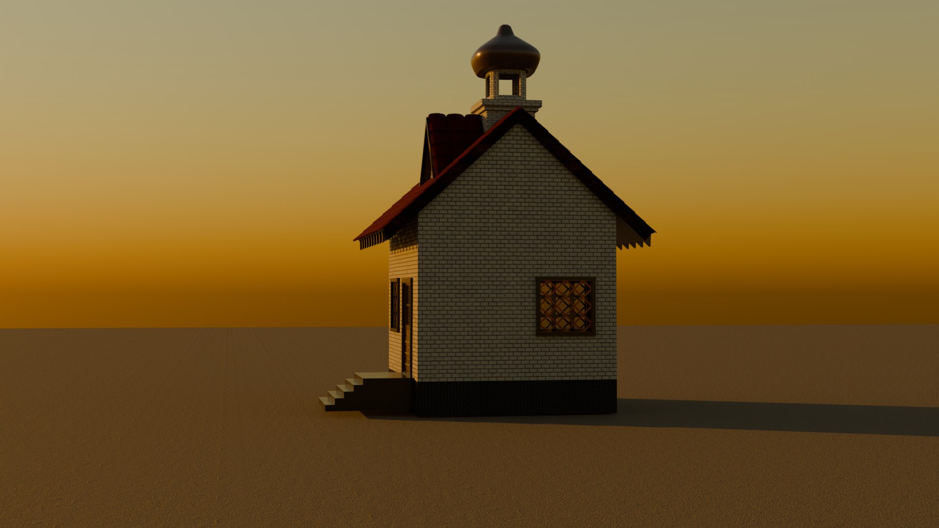 Traditional House 3D Model - TurboSquid 2339058