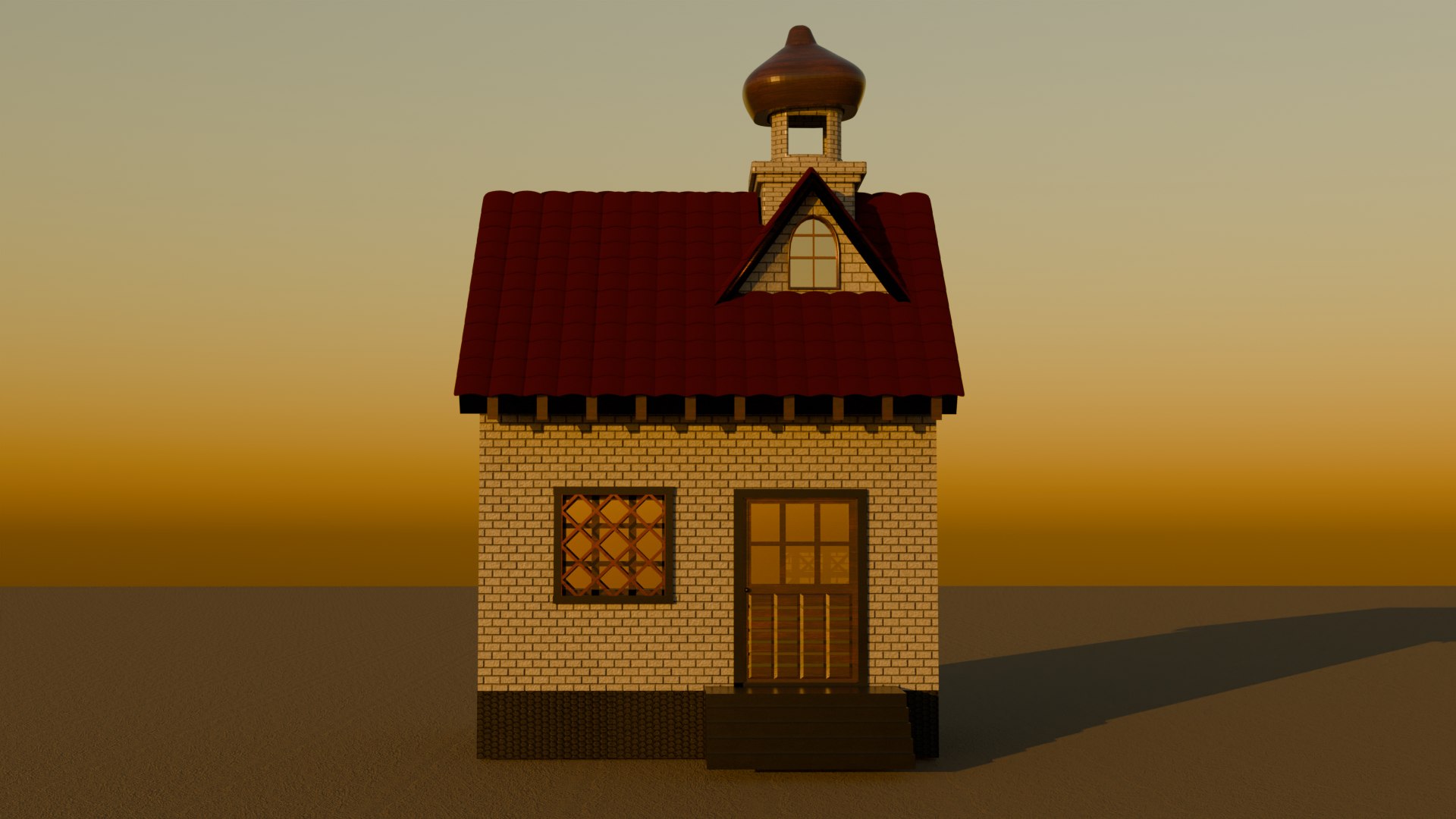 Traditional House 3D Model - TurboSquid 2339058