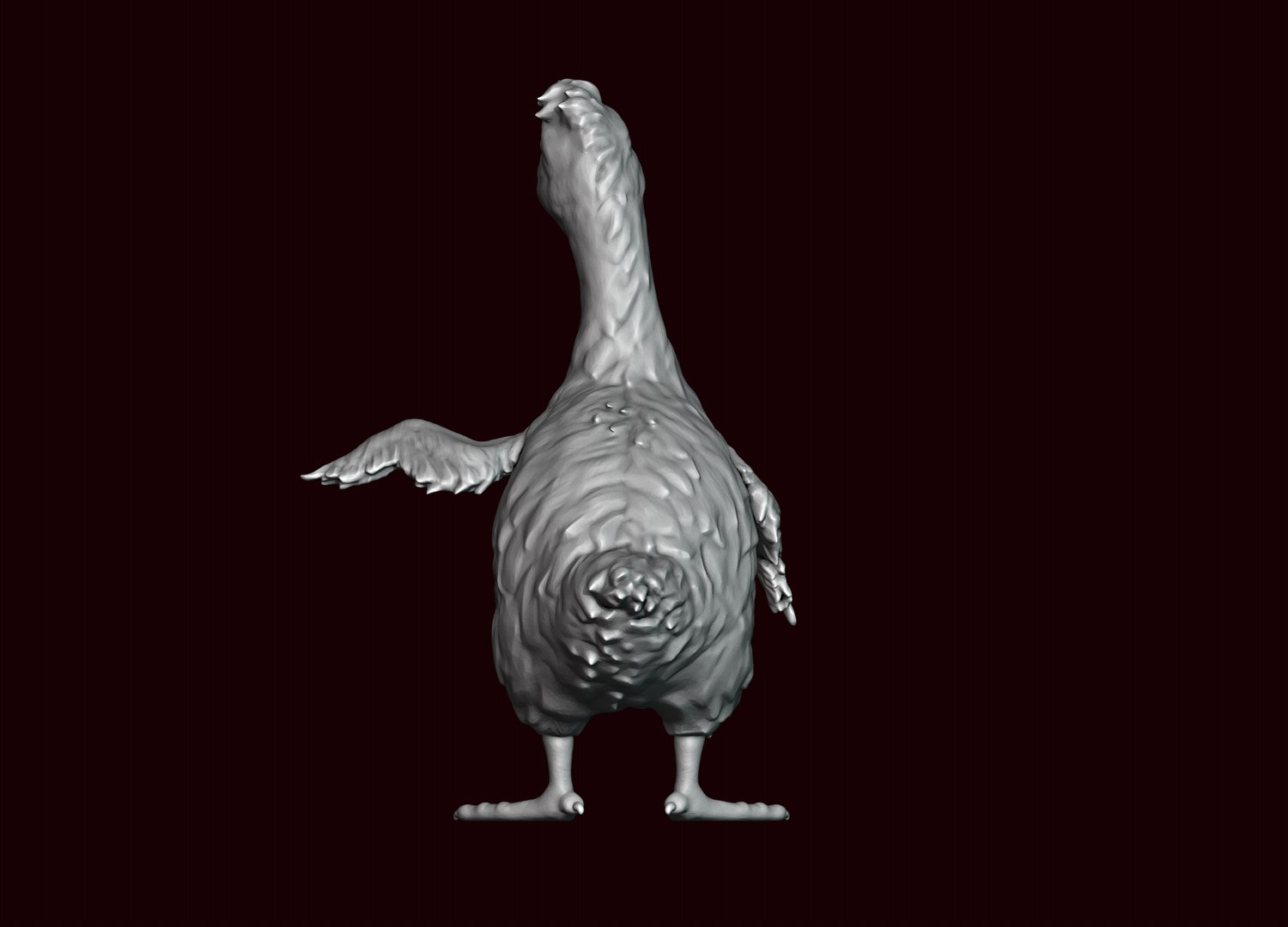 Goose Baby Goose Gosling 3D Print 3D Model - TurboSquid 1876277