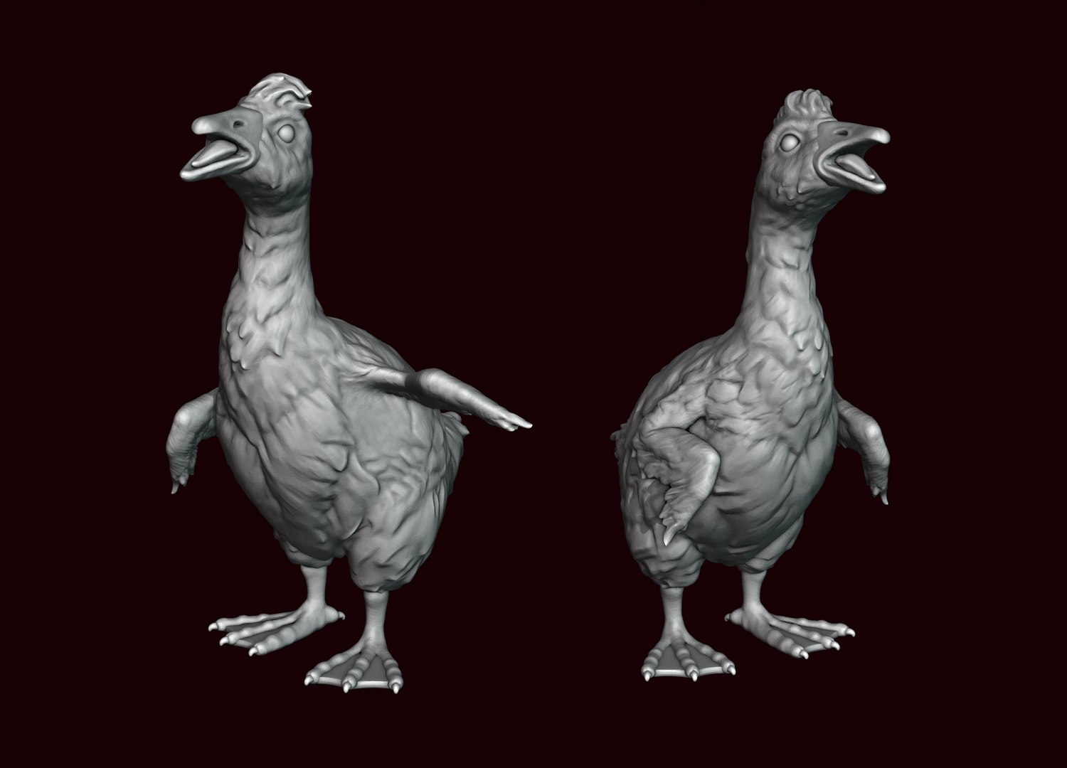 Goose Baby Goose Gosling 3D Print 3D Model - TurboSquid 1876277
