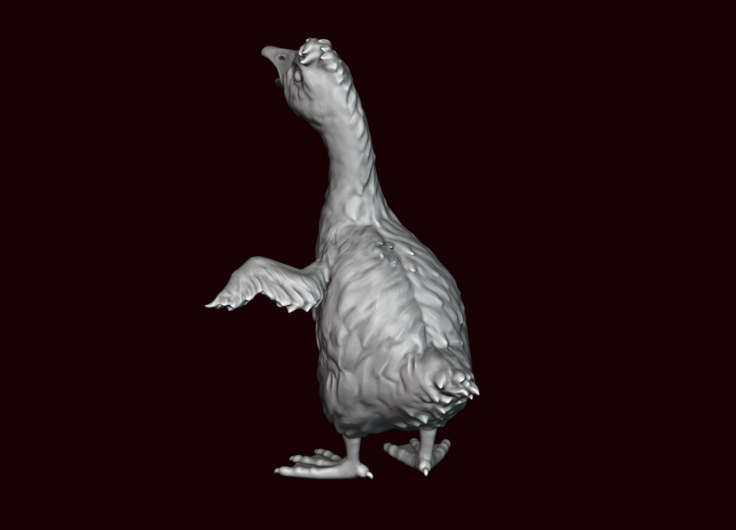 Goose Baby Goose Gosling 3D Print 3D Model - TurboSquid 1876277