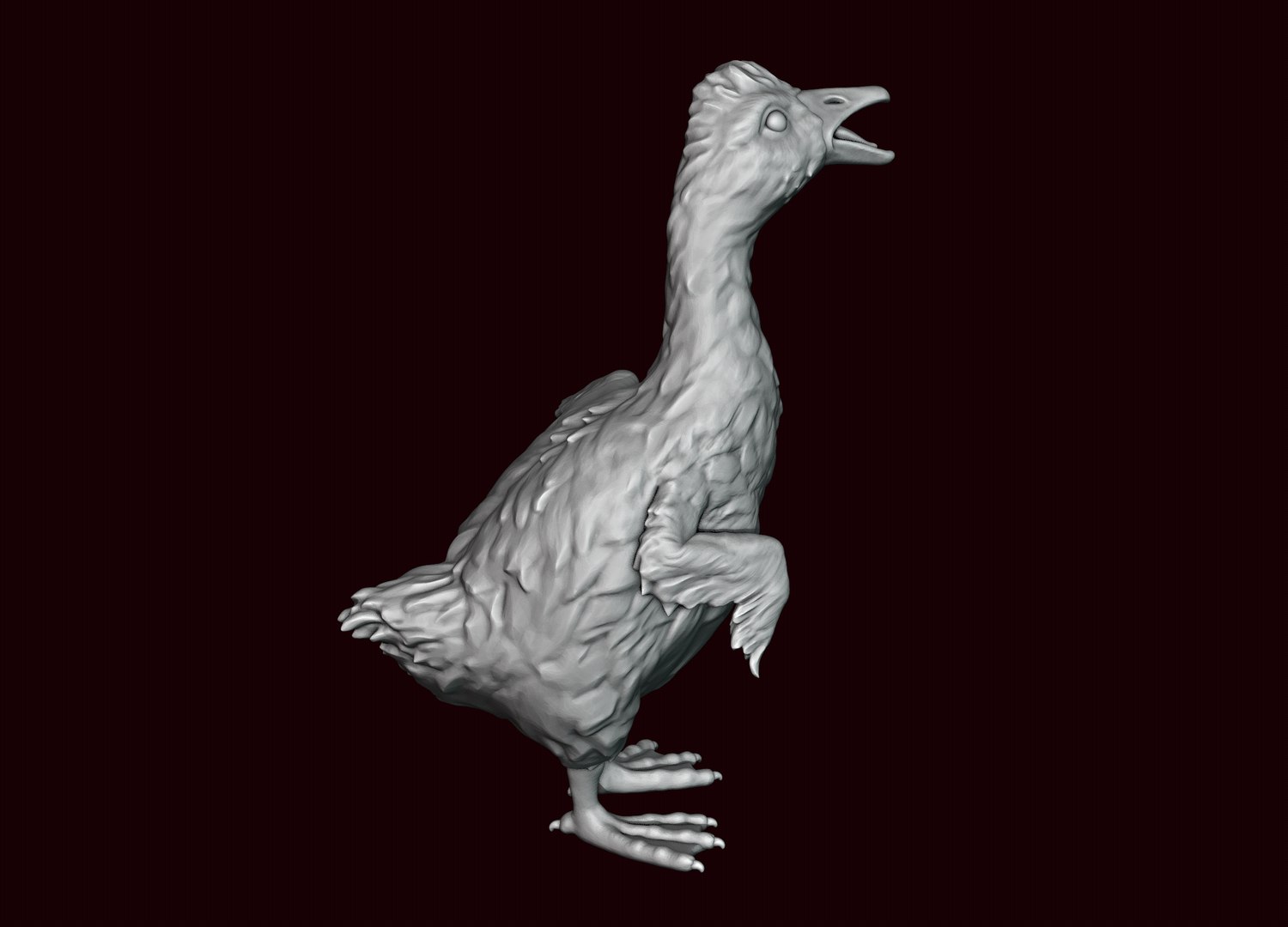 Goose Baby Goose Gosling 3D Print 3D Model - TurboSquid 1876277