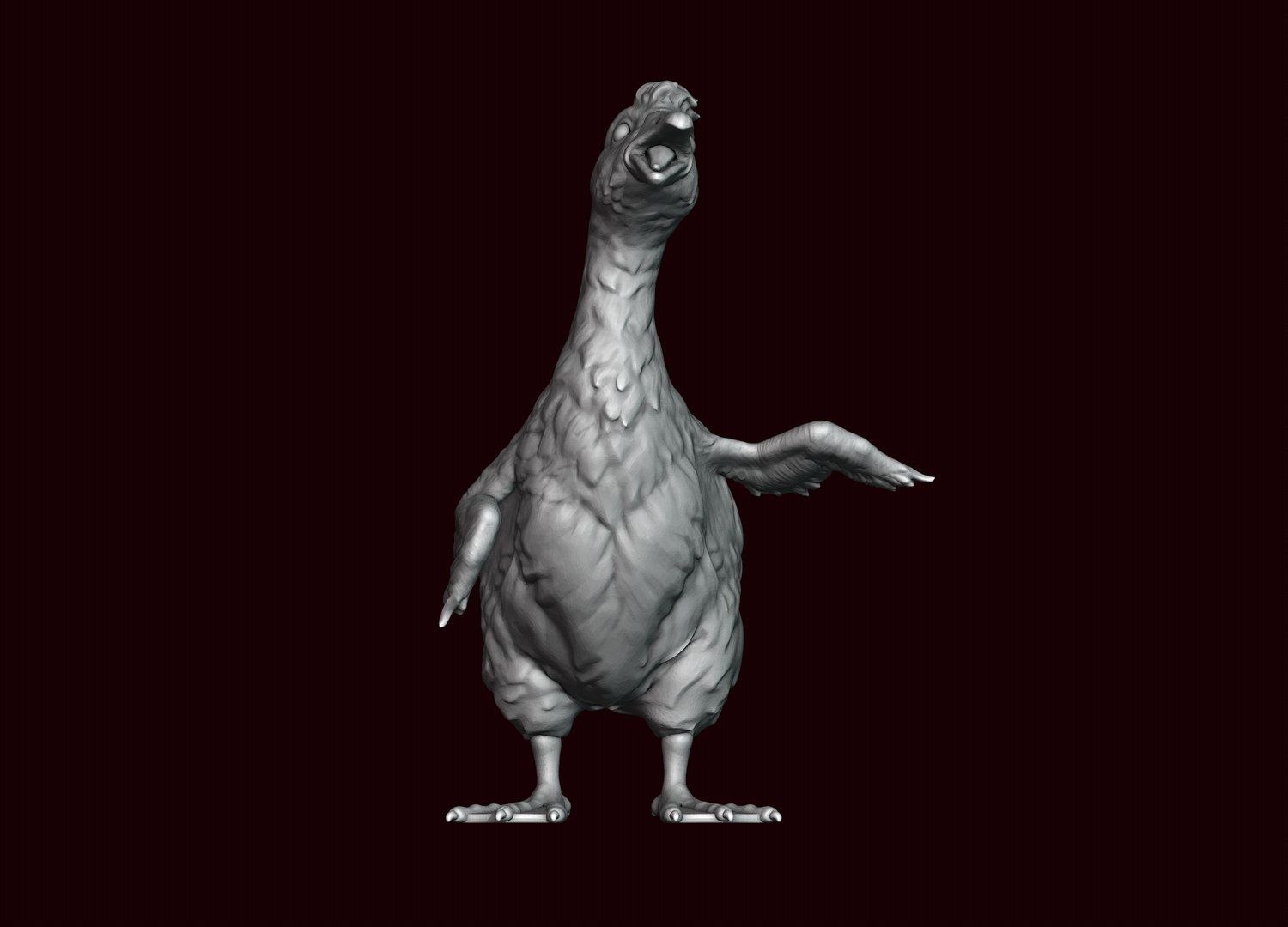 Goose Baby Goose Gosling 3D Print 3D Model - TurboSquid 1876277
