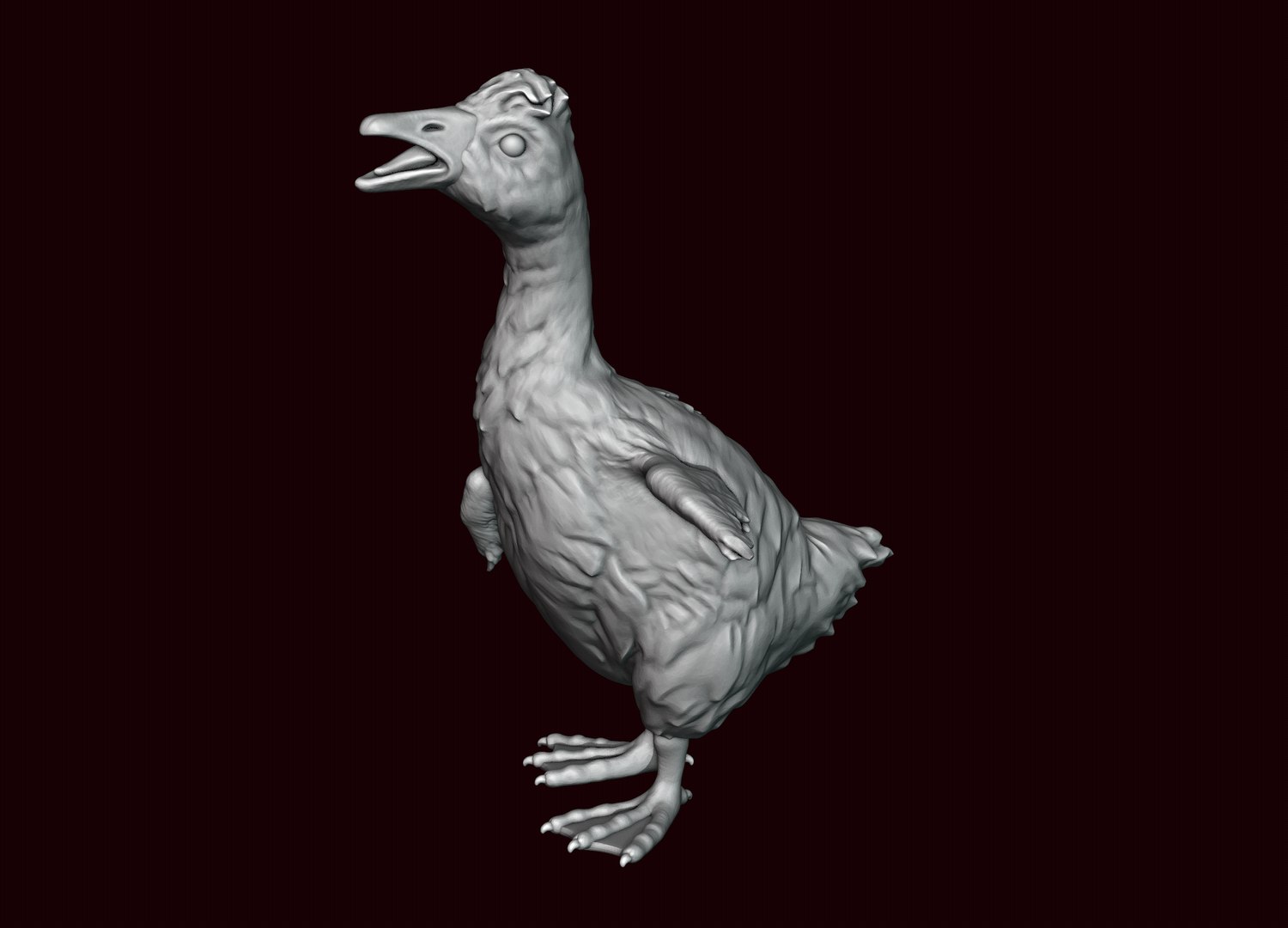 Goose Baby Goose Gosling 3D Print 3D Model - TurboSquid 1876277