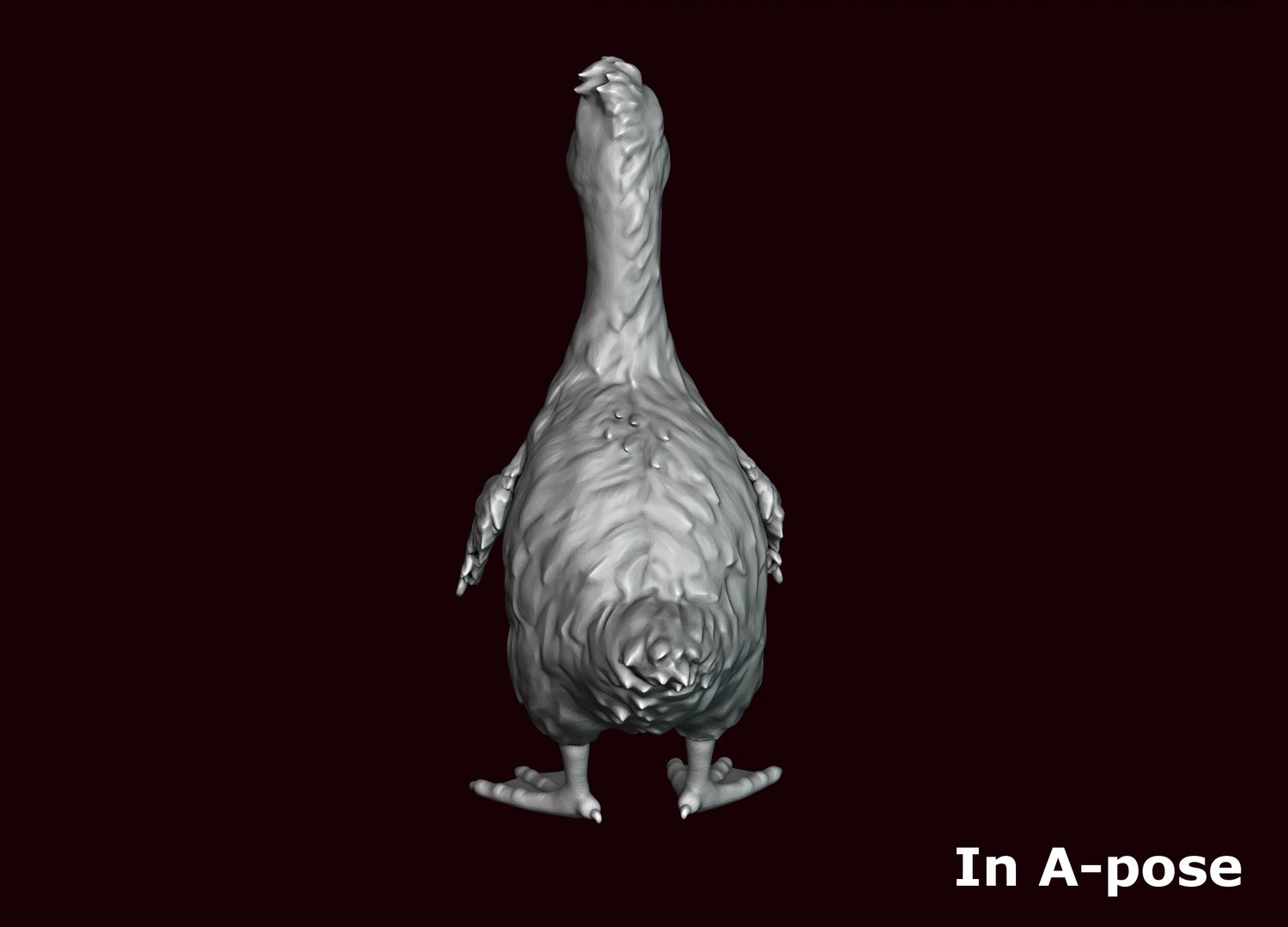 Goose Baby Goose Gosling 3D Print 3D Model - TurboSquid 1876277