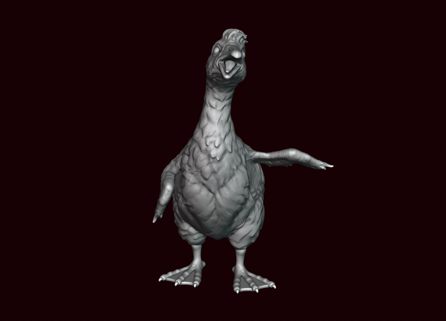 Goose Baby Goose Gosling 3D Print 3D Model - TurboSquid 1876277