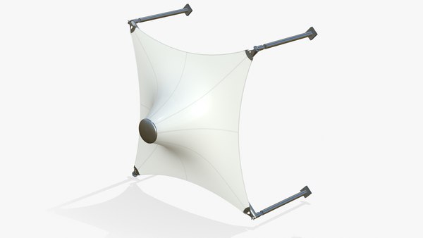 modelo 3d Estructuras Tensadas Parque Infantil Moderno - TurboSquid 1917177