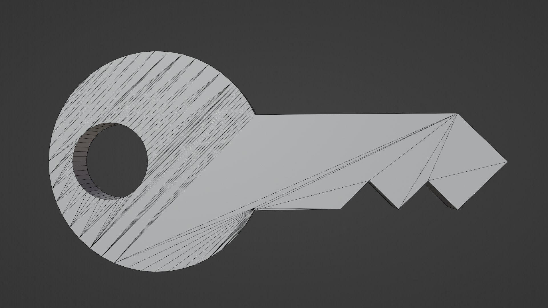 3D Cartoon Key - TurboSquid 2008854