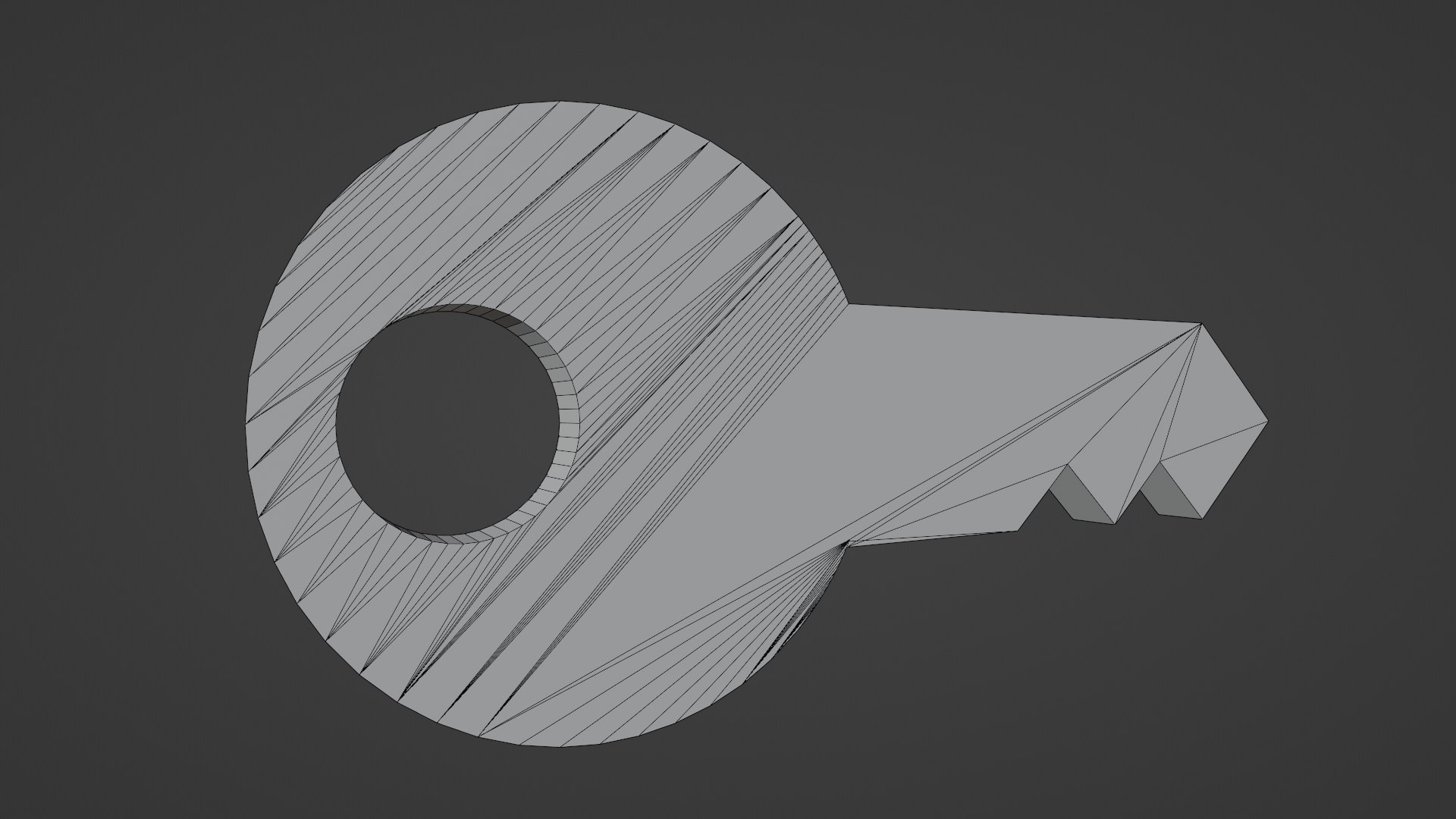 3D Cartoon Key - TurboSquid 2008854