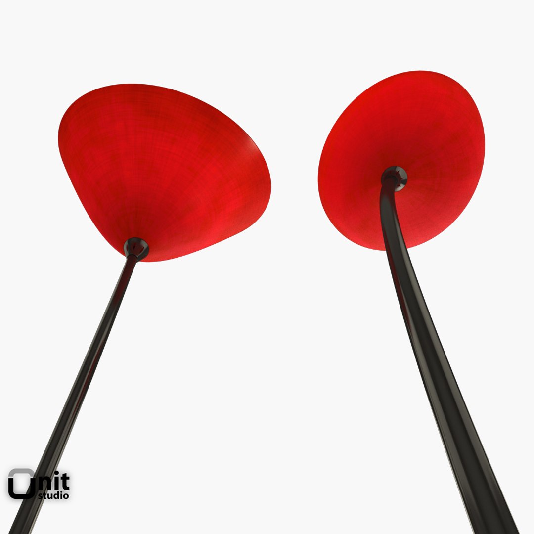 3d Model Maxxi Poppy Floor Light