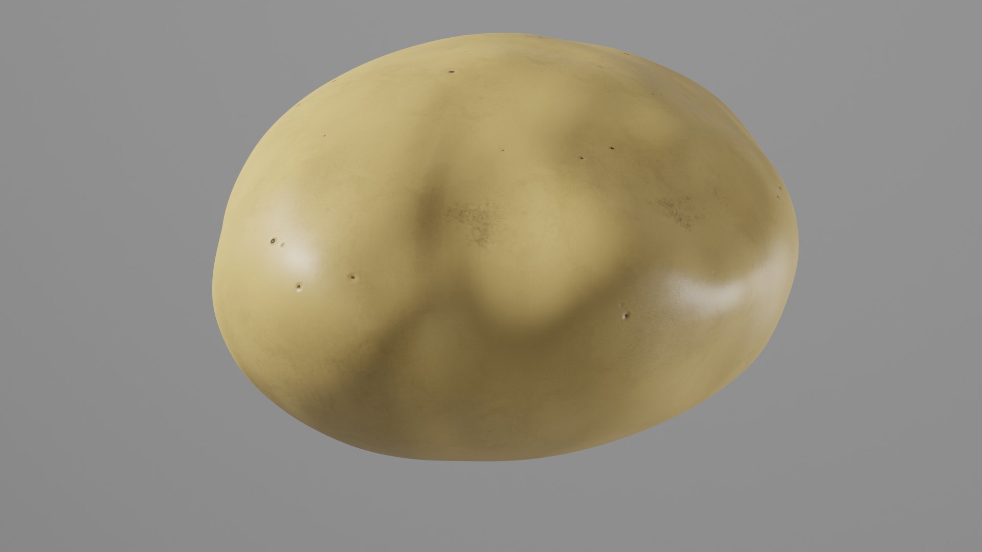 3D Potato - TurboSquid 1751634
