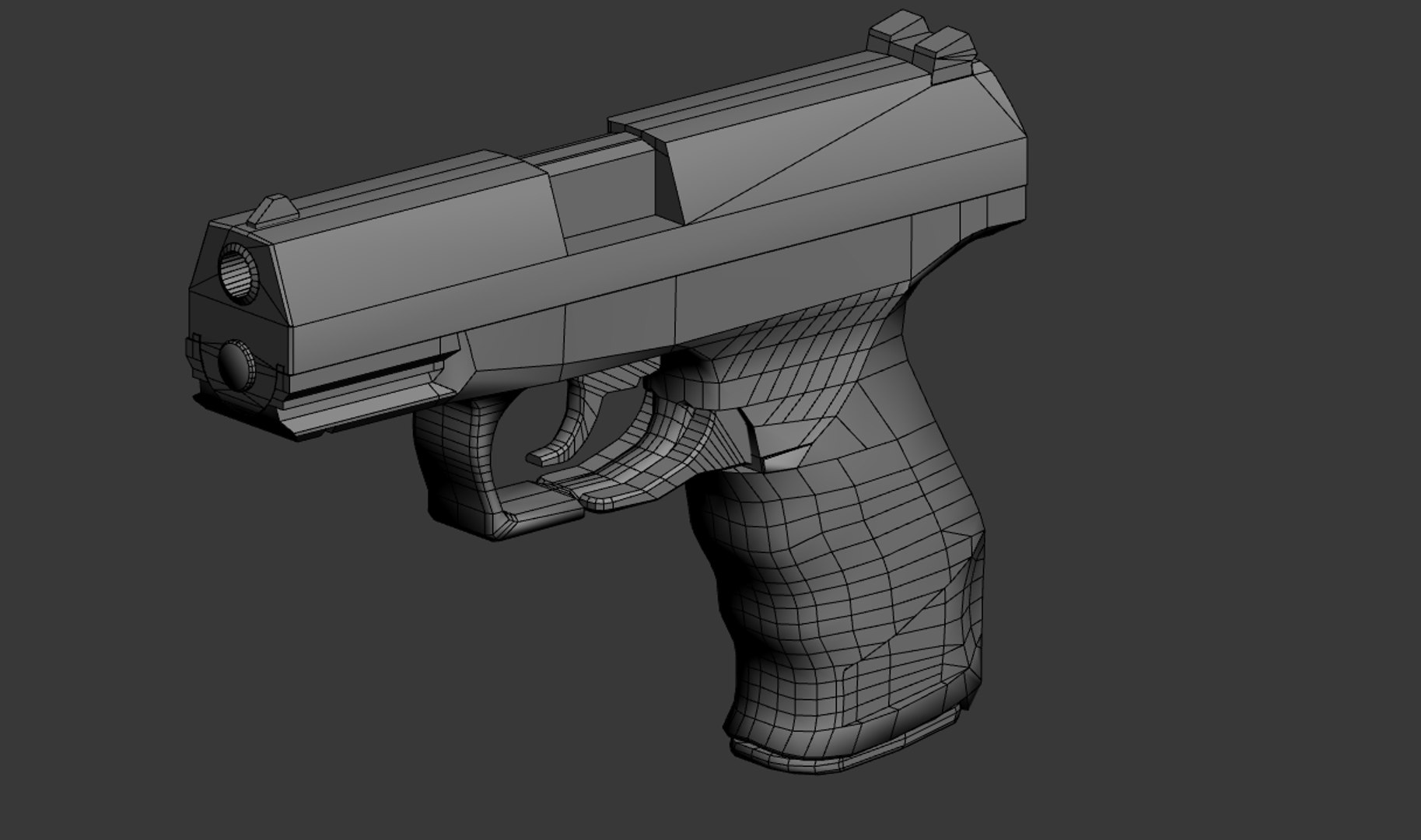 Walther P99 3d Max