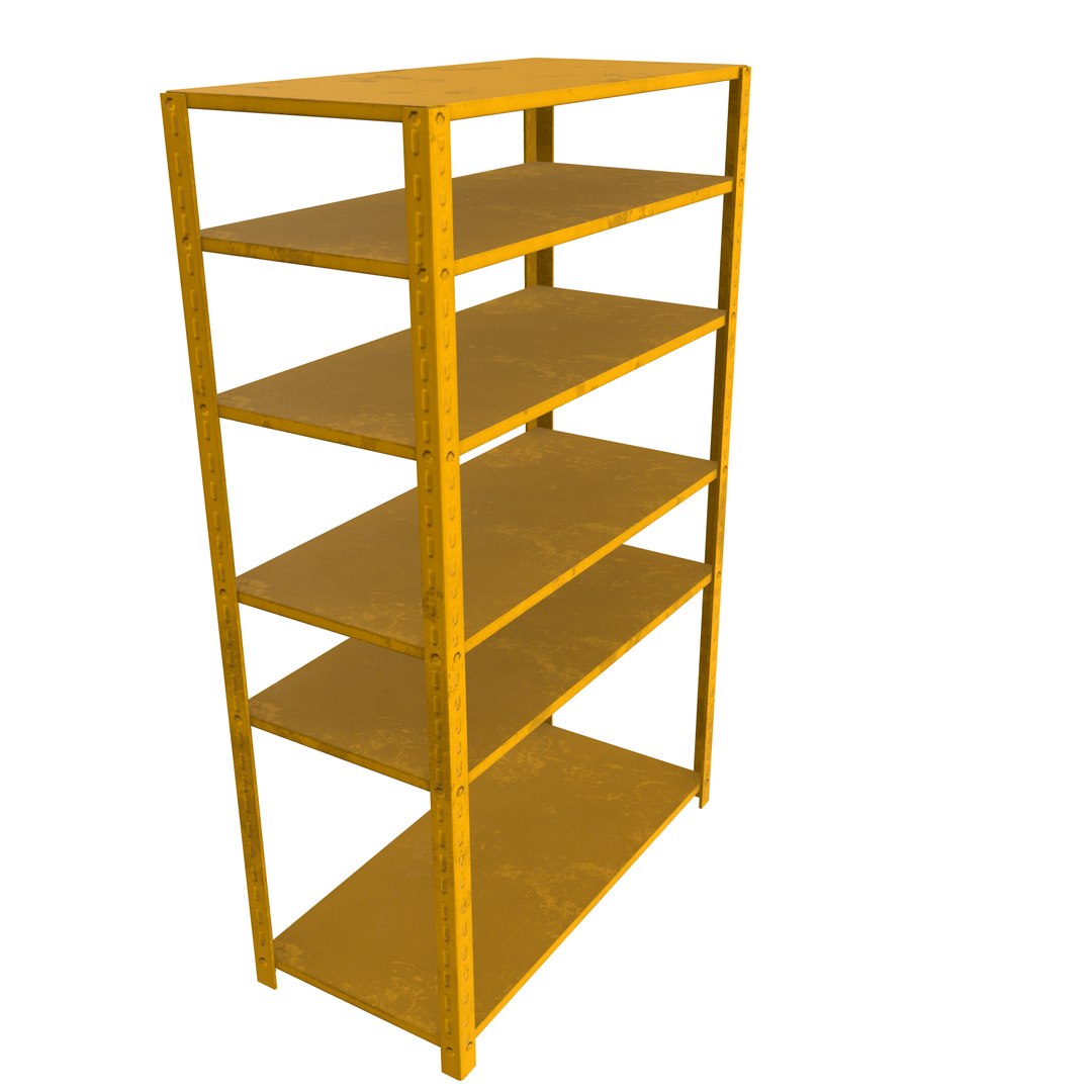 Metal Rack V2 3D - TurboSquid 2140354