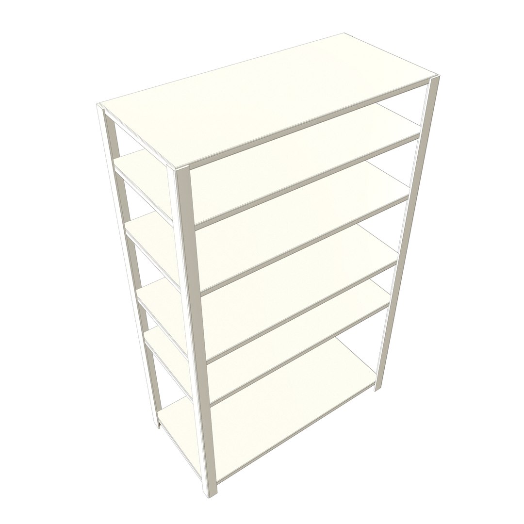 Metal Rack V2 3D - TurboSquid 2140354