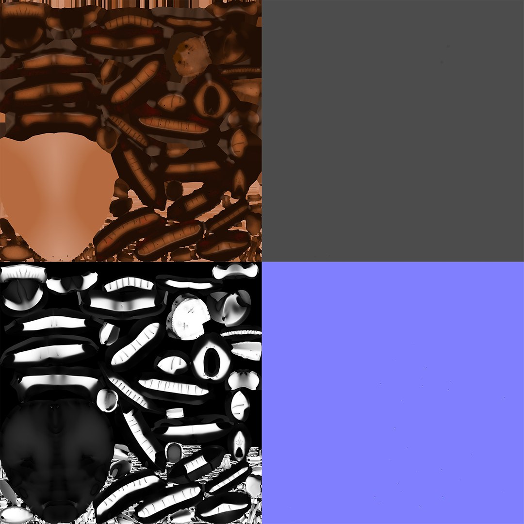 3D Model 4K Textures Flea - TurboSquid 2227199
