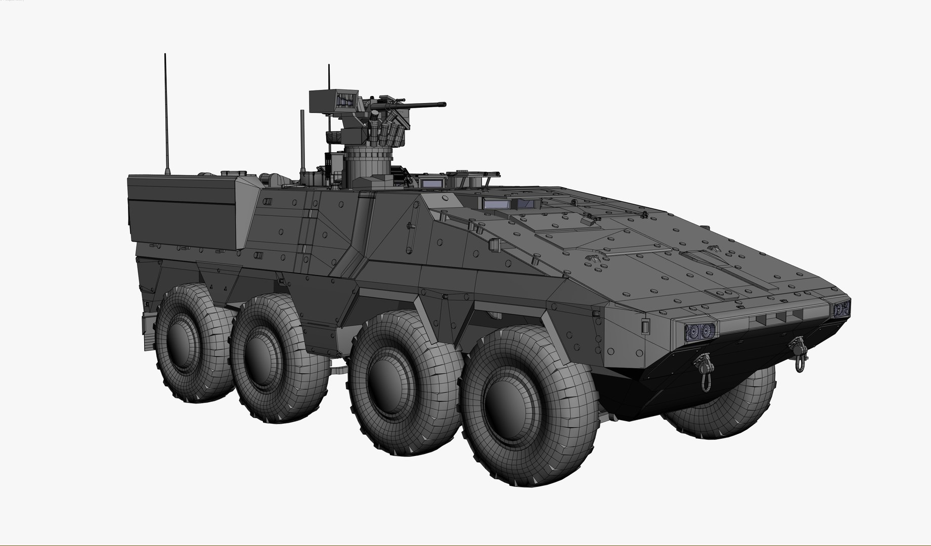 Boxer GTK A2 Game Model Model - TurboSquid 1991831