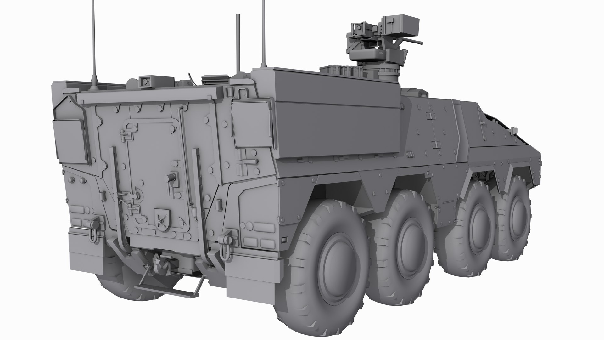 Boxer GTK A2 Game Model Model - TurboSquid 1991831