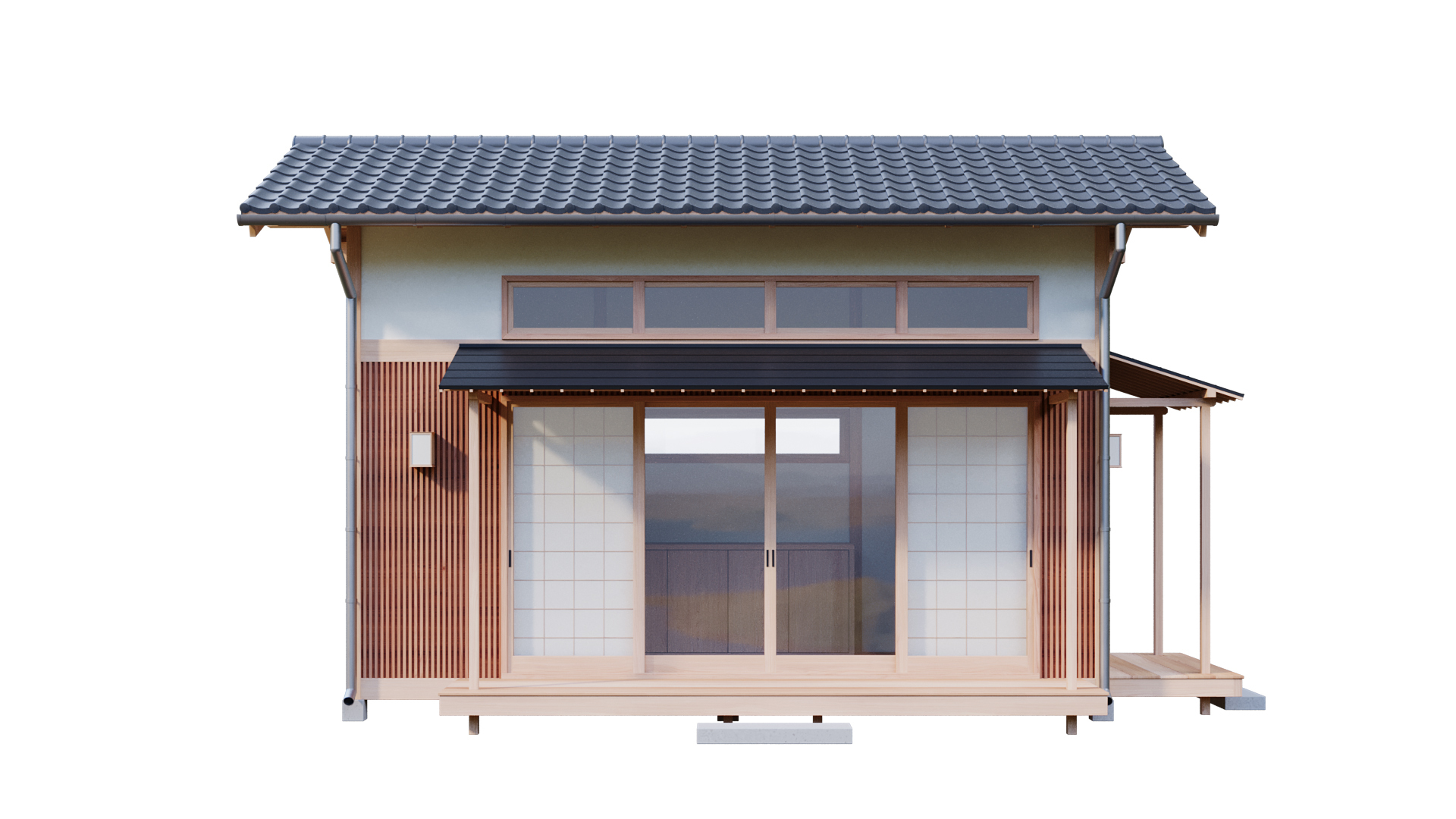3D Japanese Style Small House Model - TurboSquid 2502818