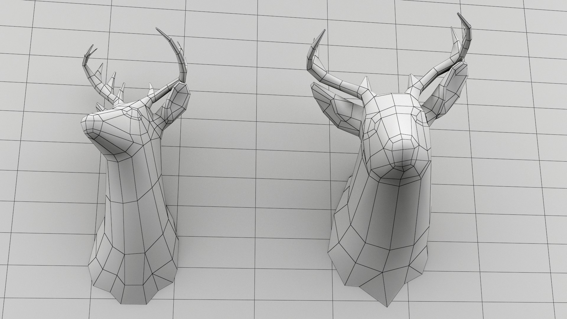 3ds max taxidermy deer