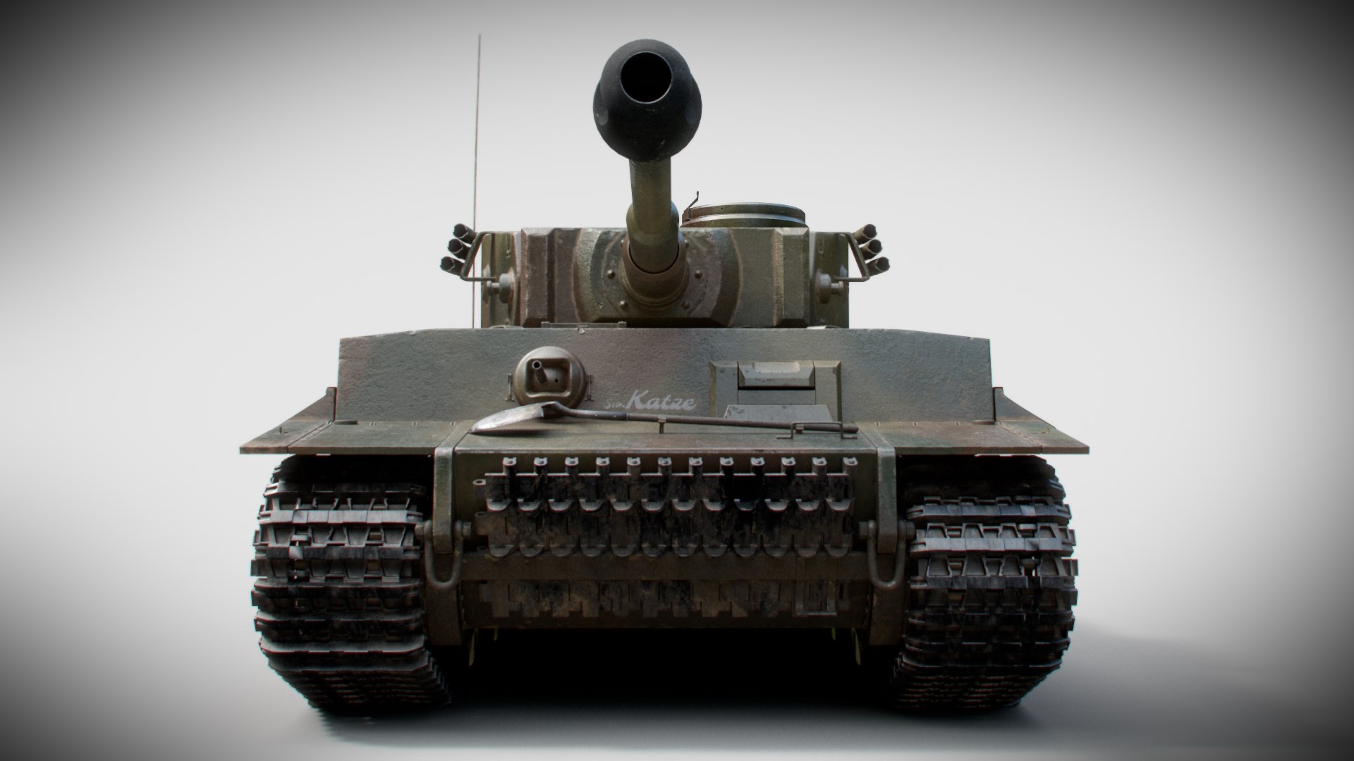 Tiger Tank 3D Model - TurboSquid 1821460