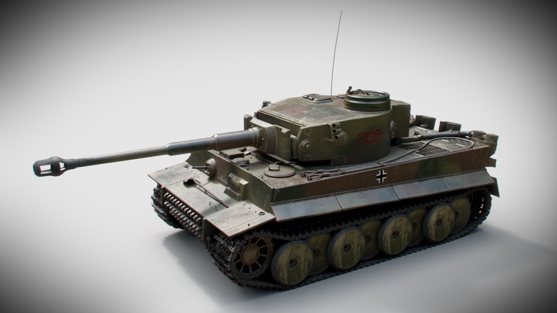 Tiger Tank 3D Model - TurboSquid 1821460
