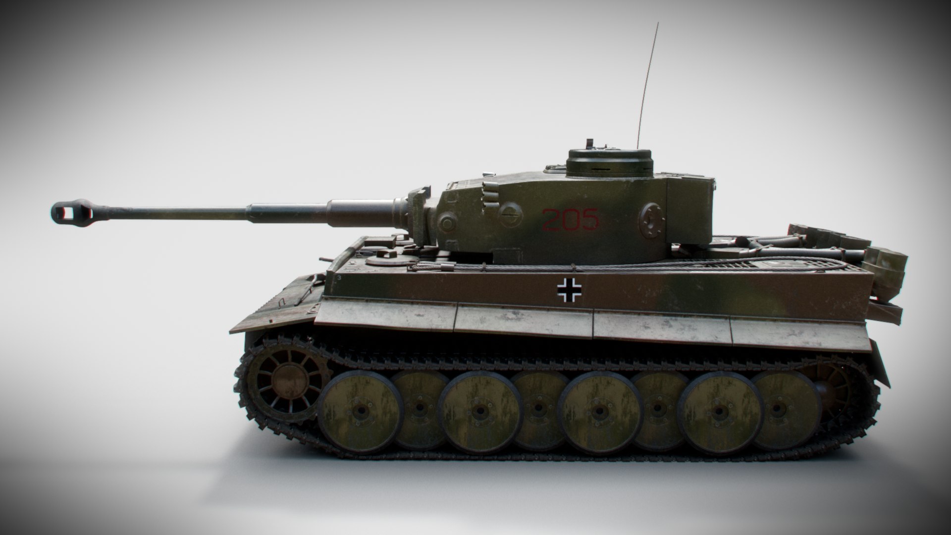 Tiger Tank 3D Model - TurboSquid 1821460