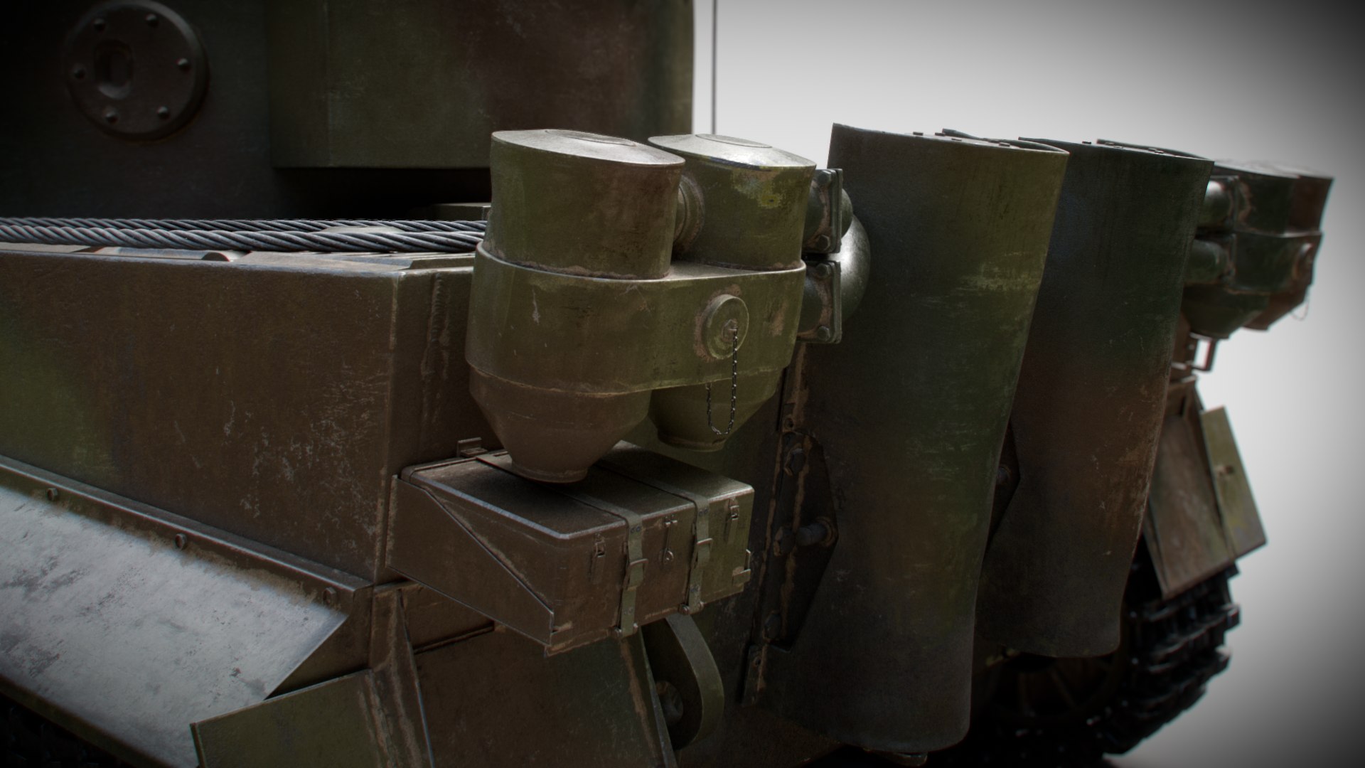 Tiger Tank 3D model - TurboSquid 1821460