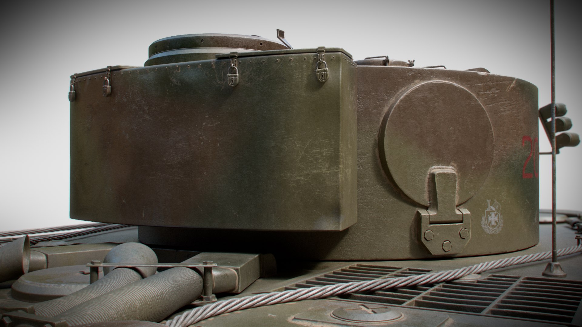 Tiger Tank 3D Model - TurboSquid 1821460