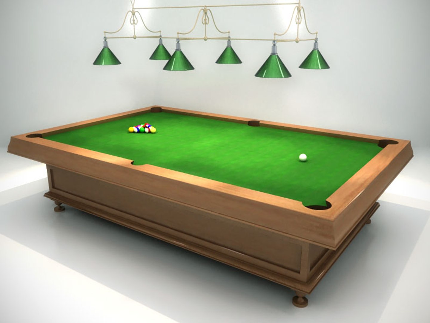 3d Model Billiard Table