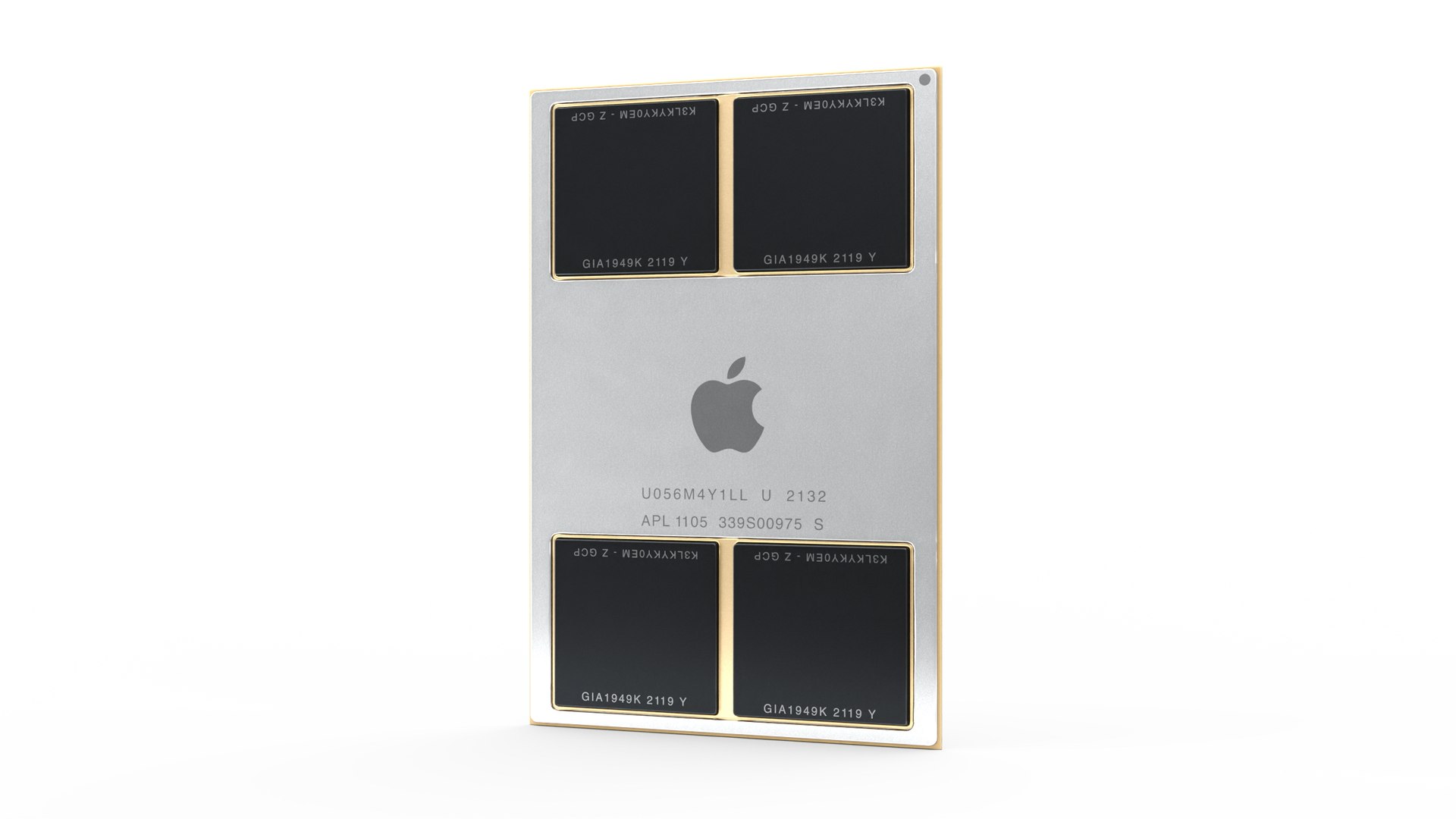 Apple Computer Chips Collection Model - TurboSquid 2169254
