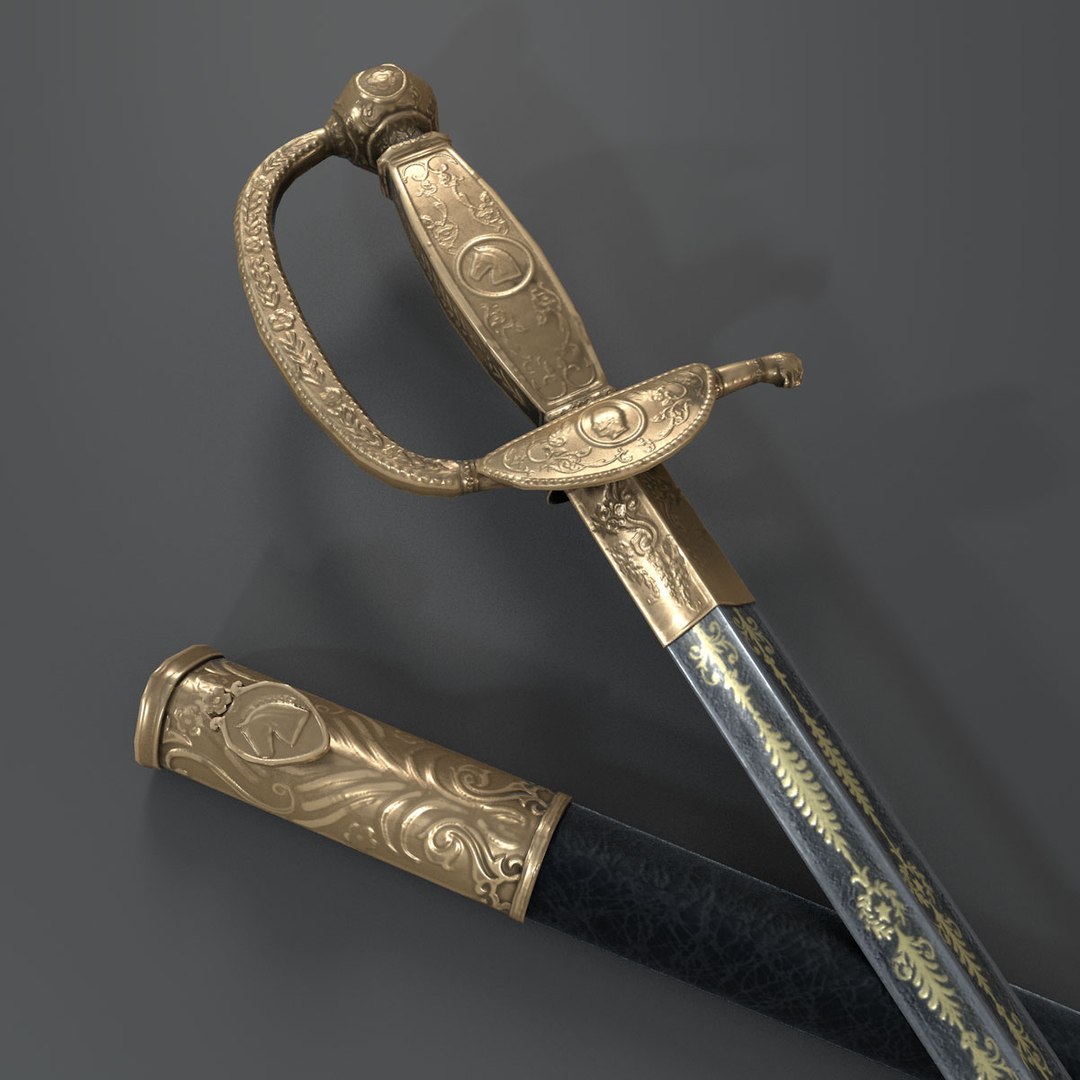 Sword Napoleon Austerlitz C4d
