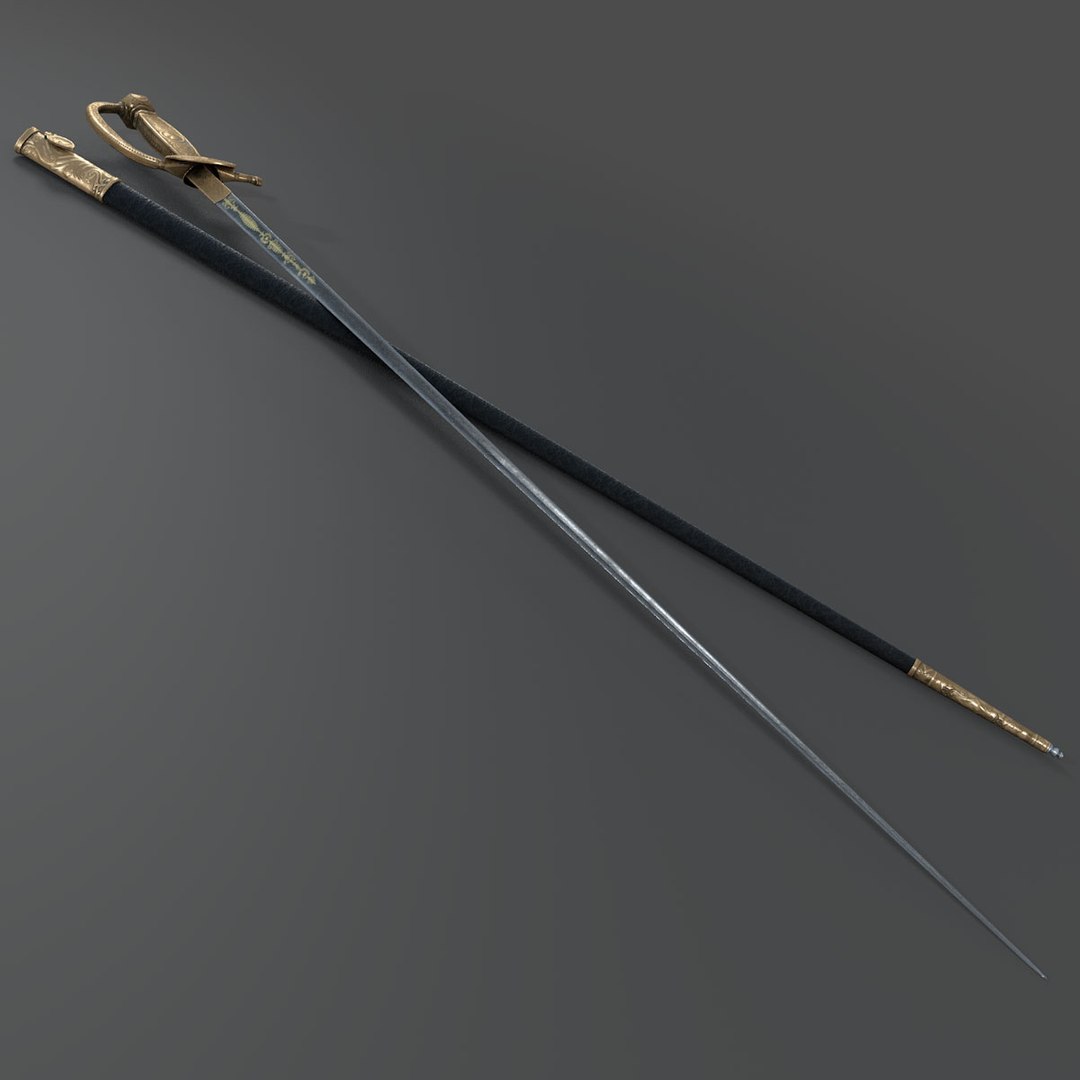 sword napoleon austerlitz c4d