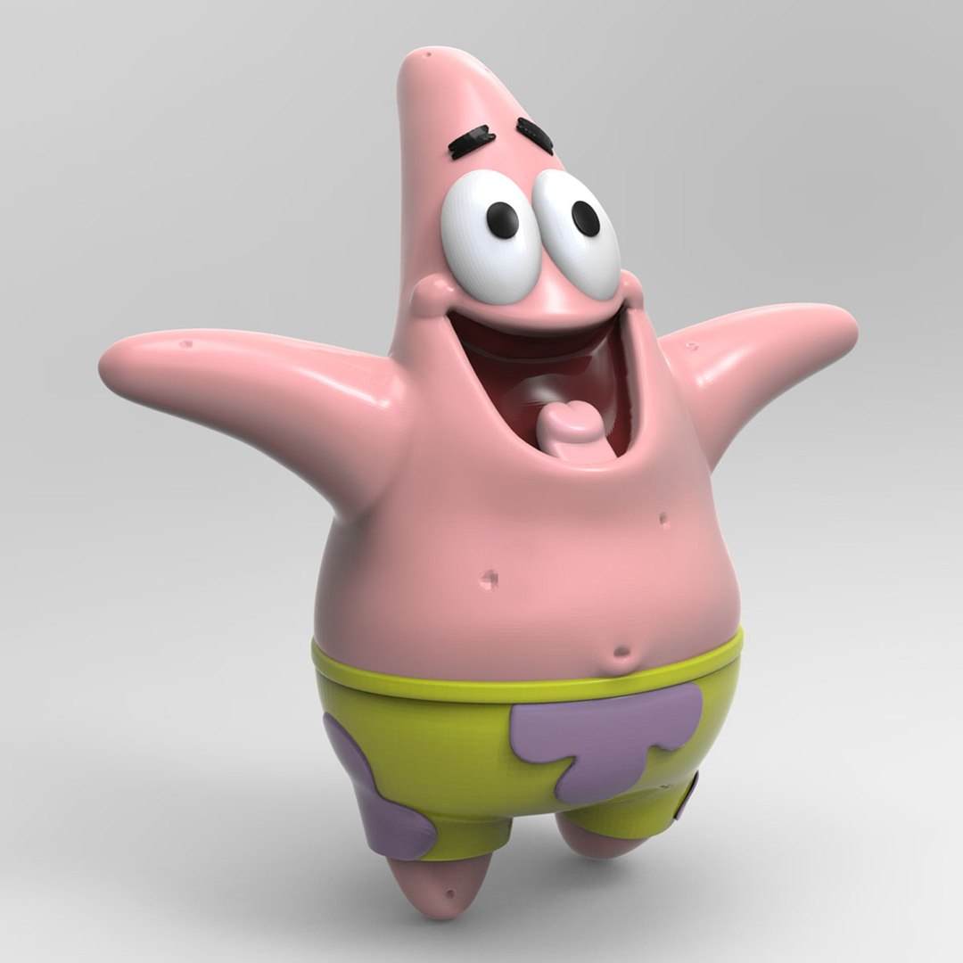 3D Patrick Model - TurboSquid 1682952