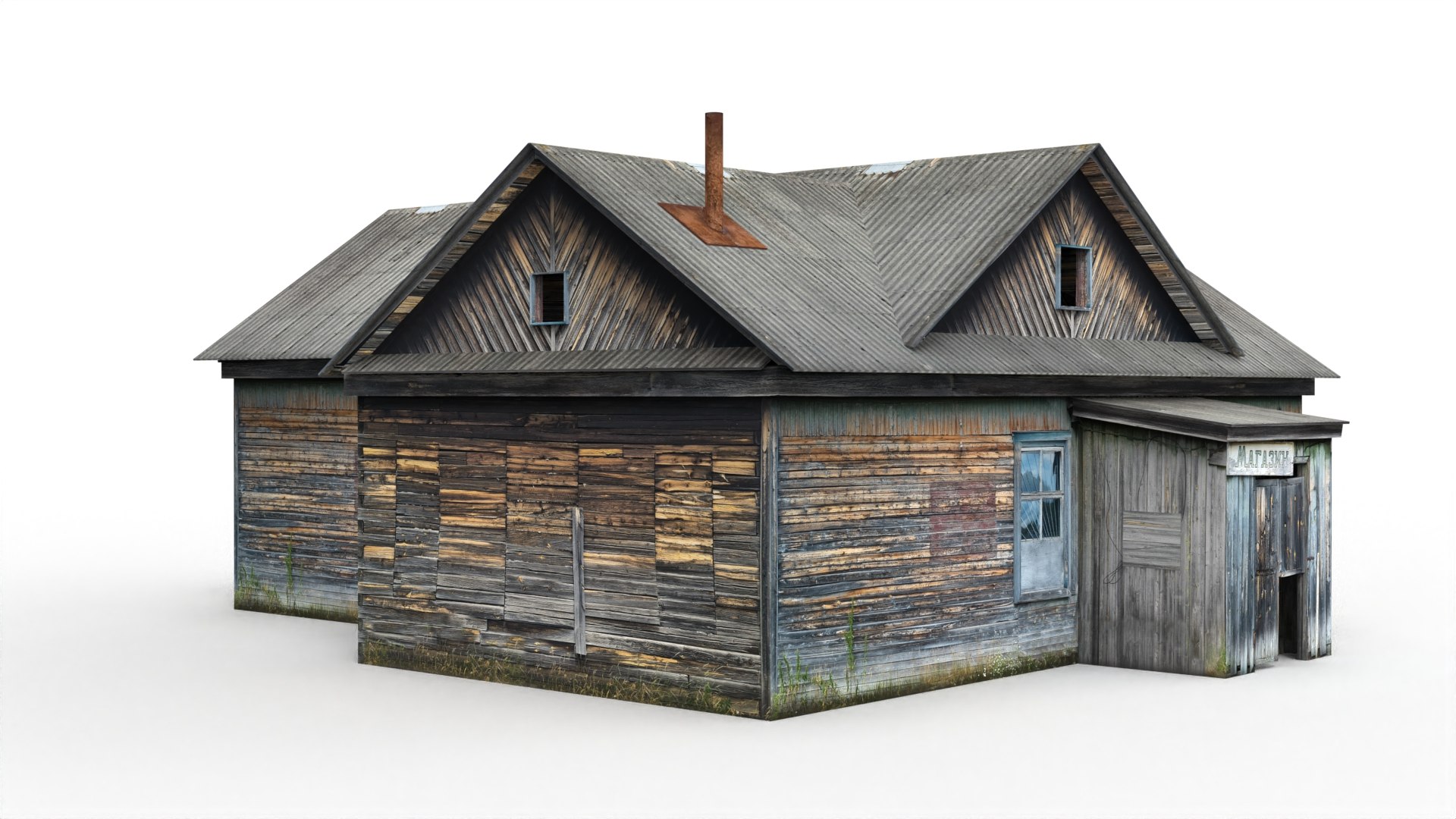 3D Old village shop model - TurboSquid 1785683