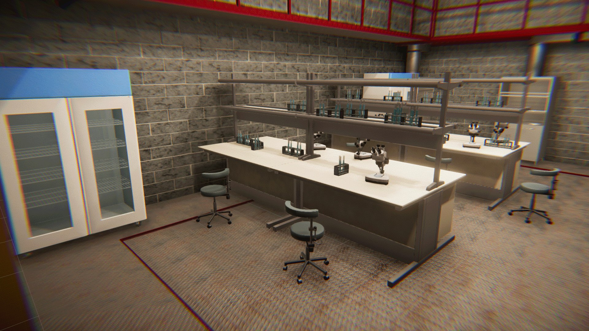 3D Model Vr Underground Laboratory - - TurboSquid 1436757