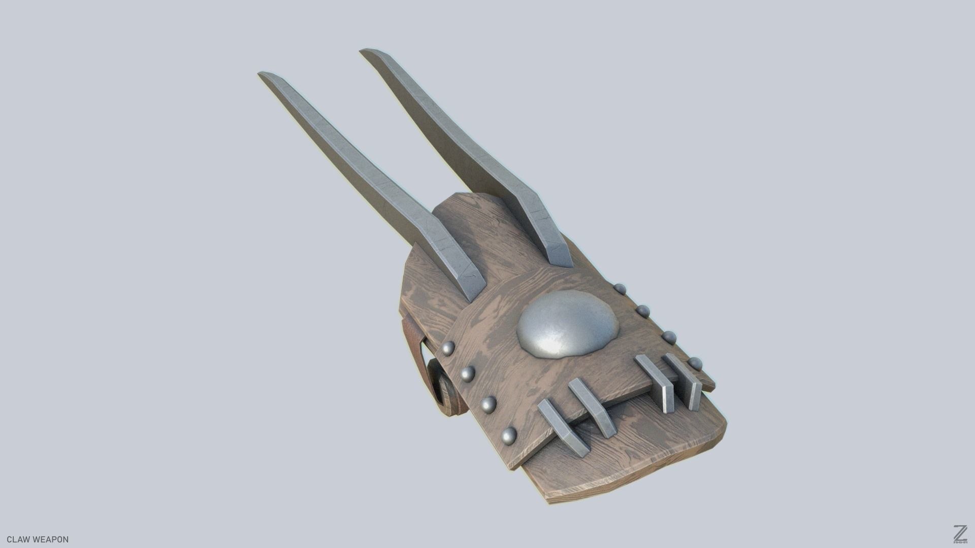 3D Claw Weapon Model - TurboSquid 2242297