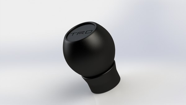 modelo 3d TRD Gear Knob - TurboSquid 1987903