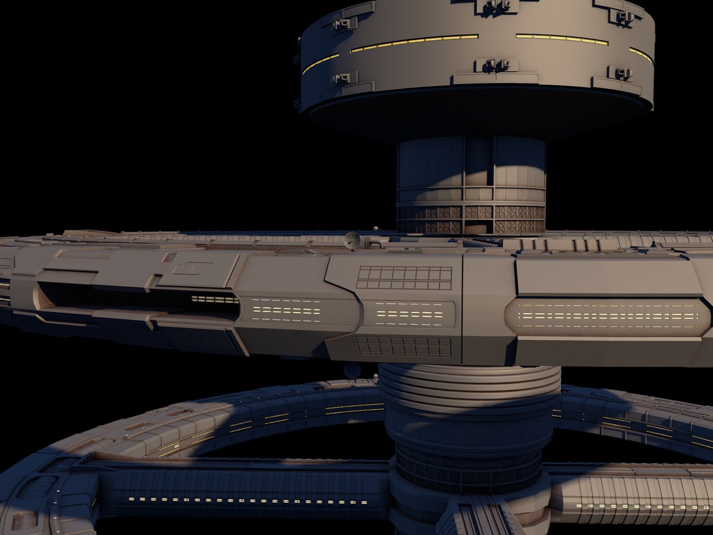 3D model space station - TurboSquid 1379002