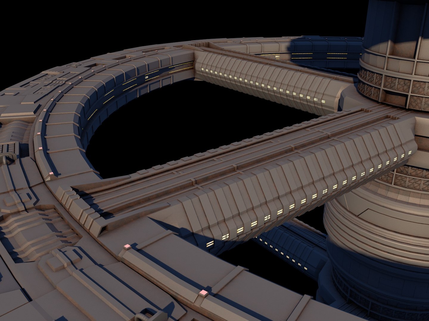 3D model space station - TurboSquid 1379002