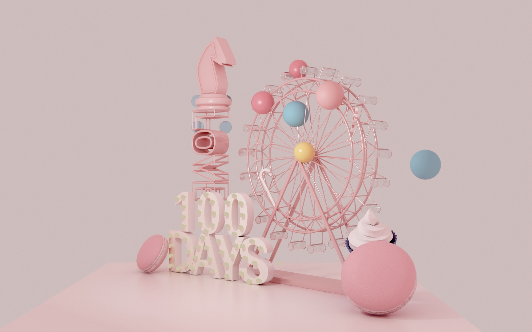 3D Pink - TurboSquid 1710080