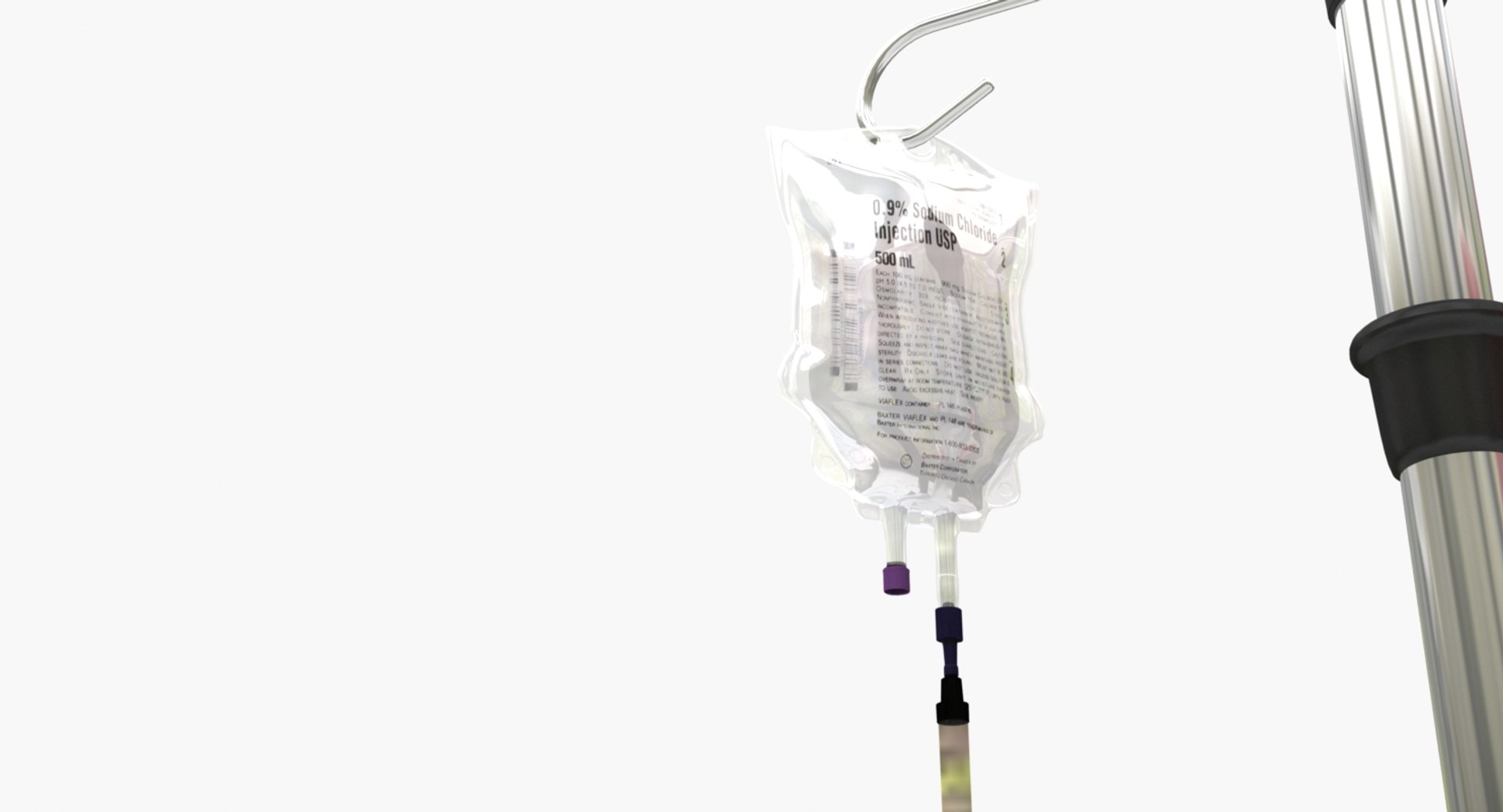 Dialysis iv stand syringe 3D model - TurboSquid 1510251
