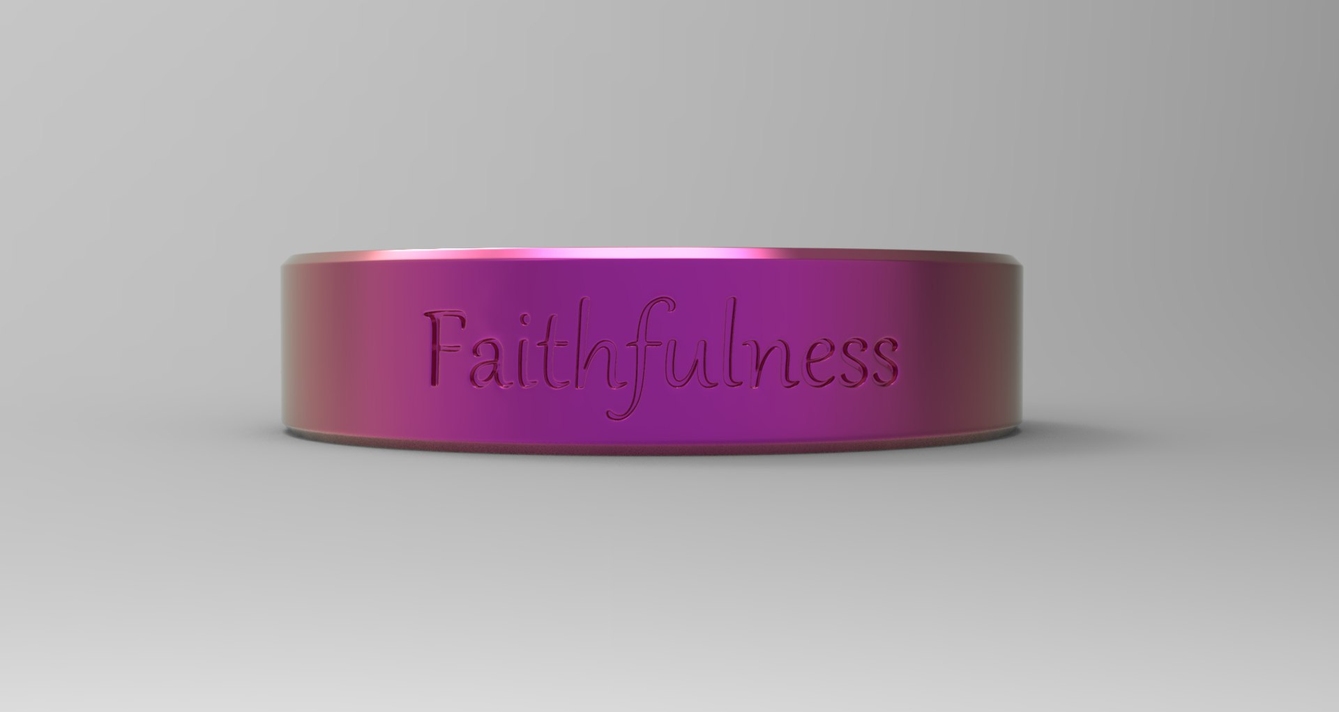 Faithfulness Ring Pink Model - TurboSquid 1872741