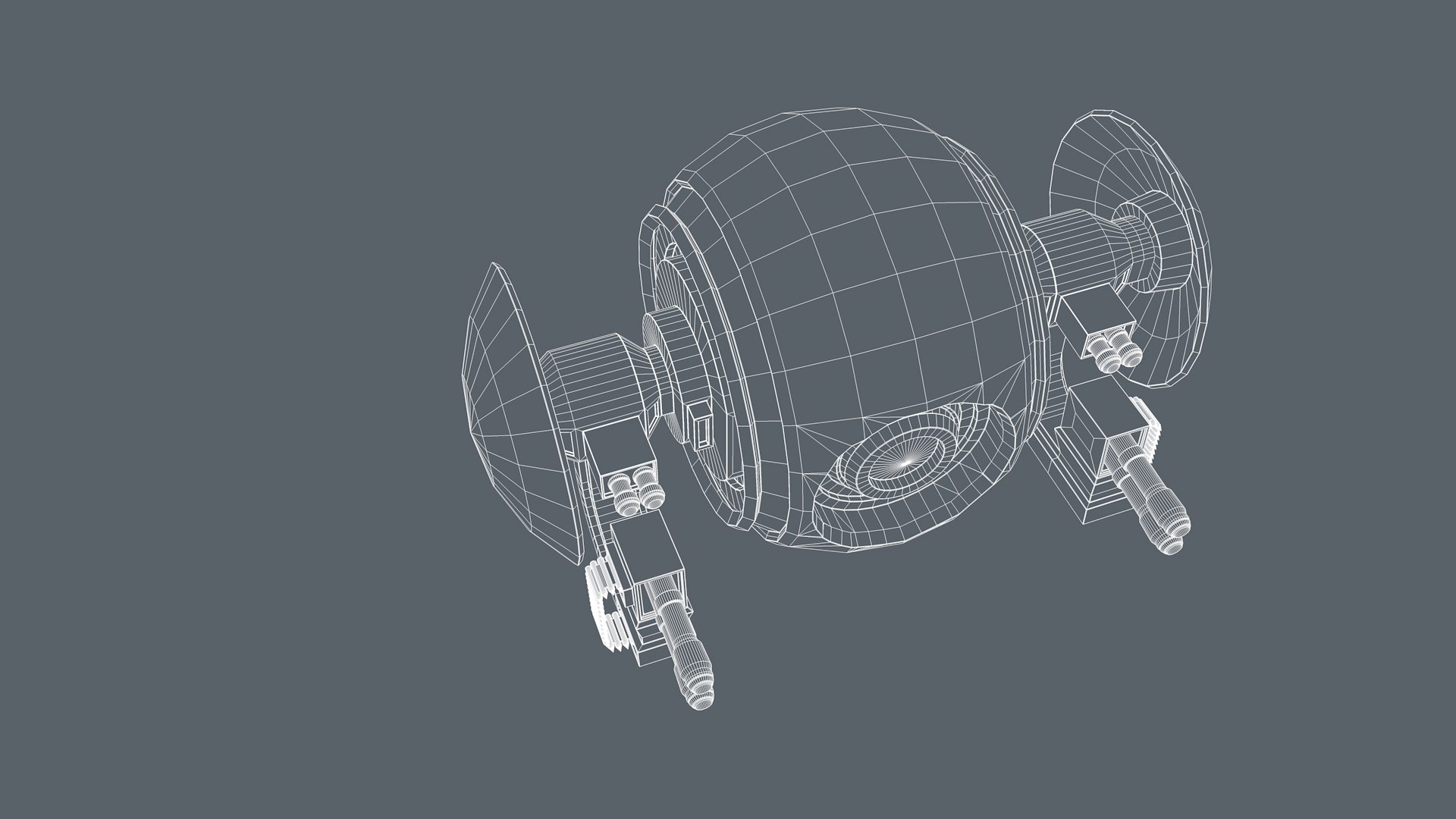 Sci Fi Drone 3D Model - TurboSquid 2332495