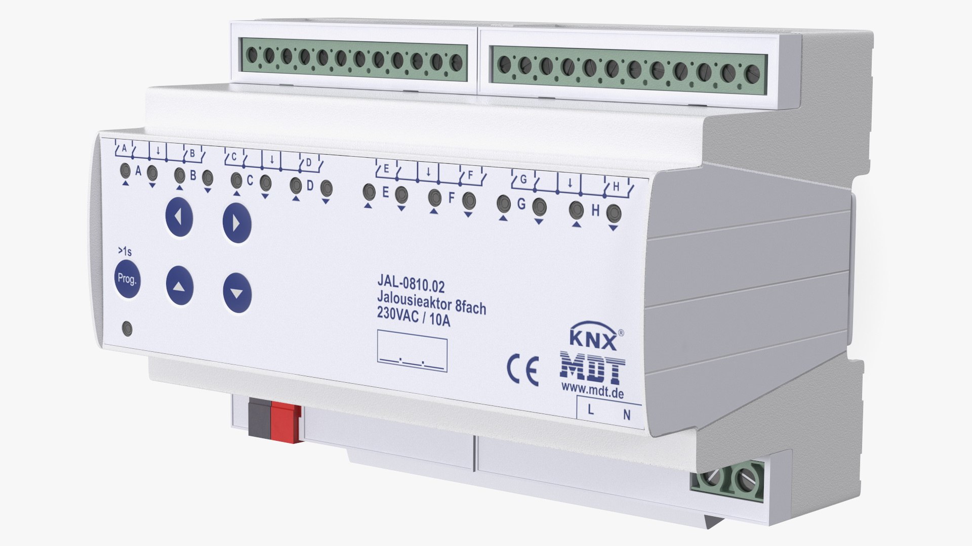 3D model KNX Blind Actuator Eight Gang - TurboSquid 1893001