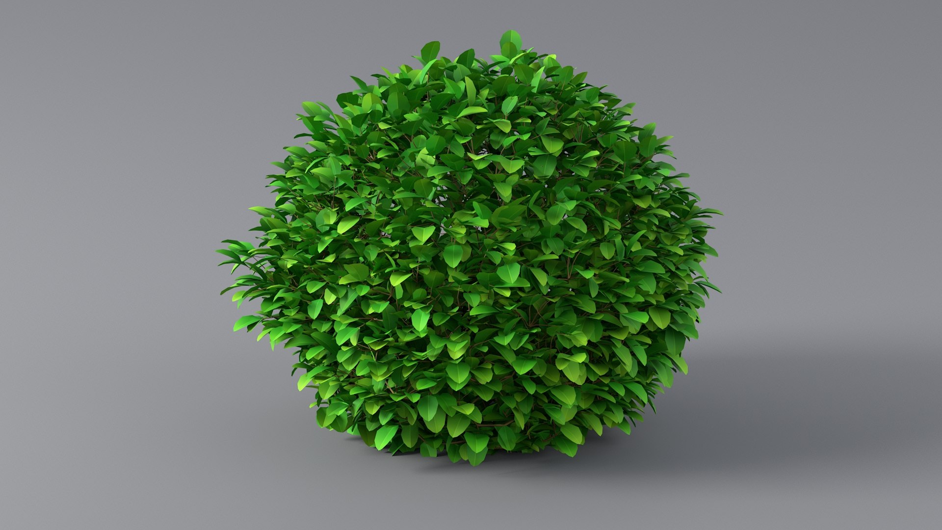 Cartoon Bush 10 3D Model - TurboSquid 1941429