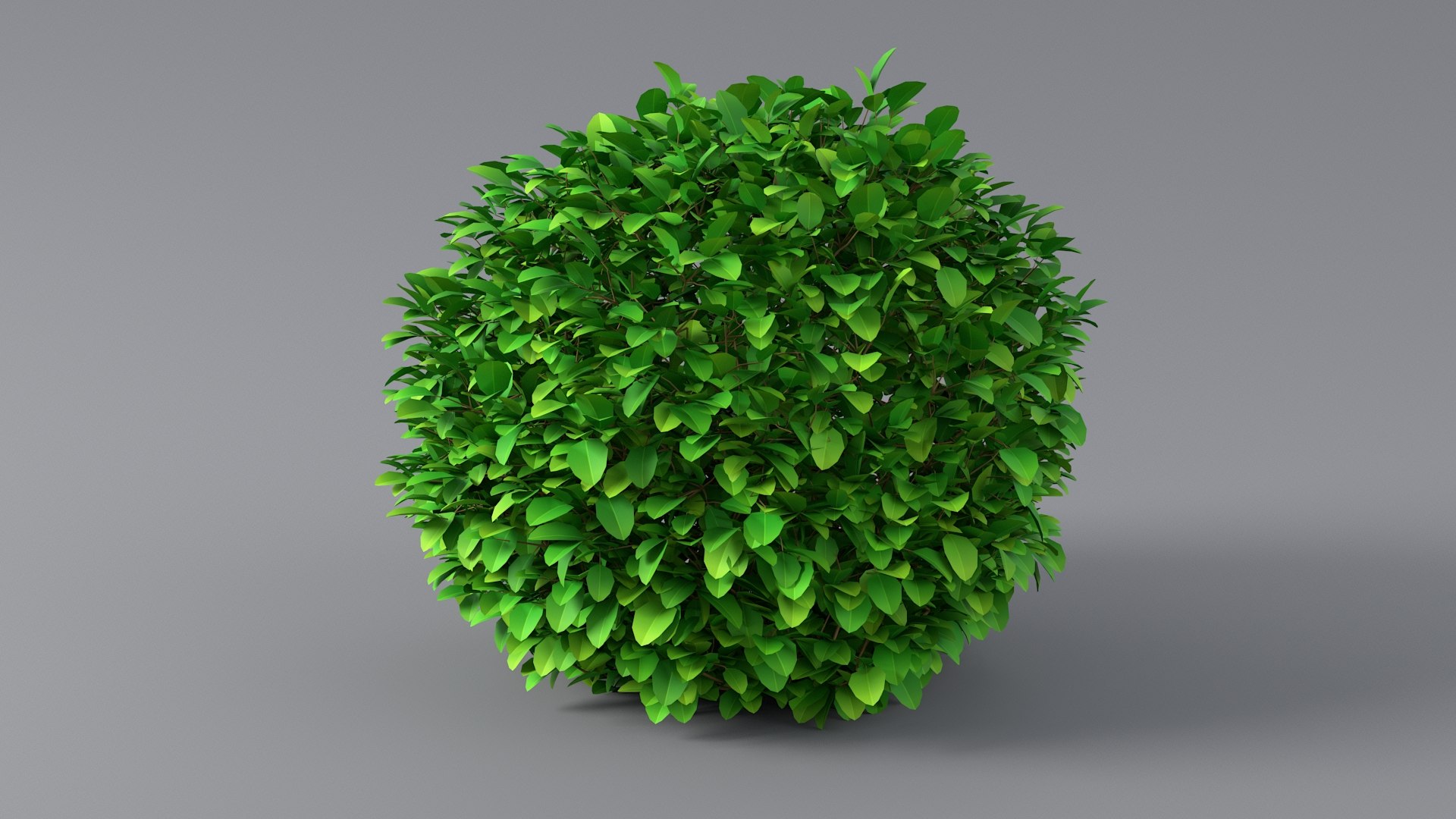 Cartoon Bush 10 3D Model - TurboSquid 1941429
