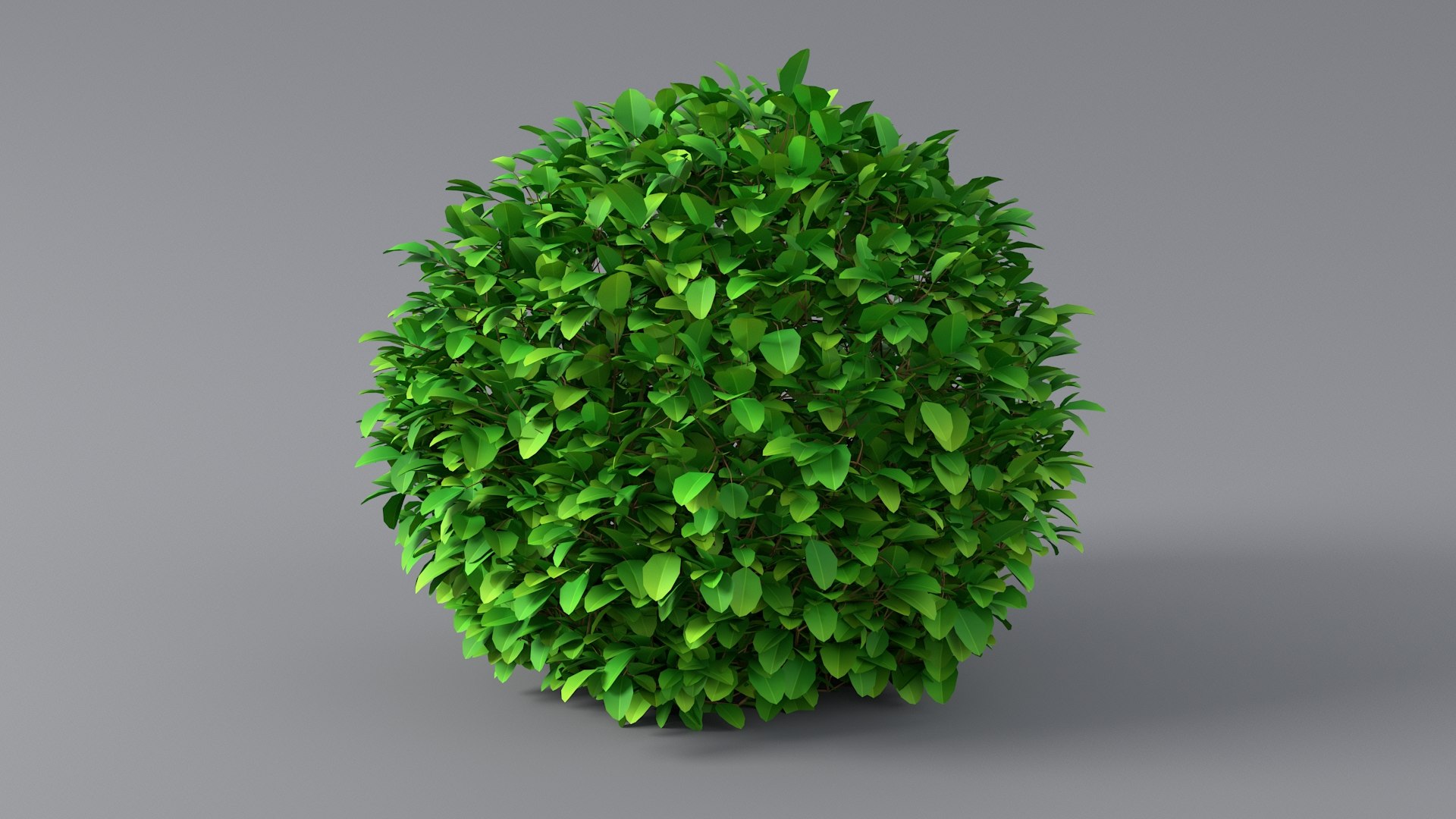 Cartoon Bush 10 3D Model - TurboSquid 1941429
