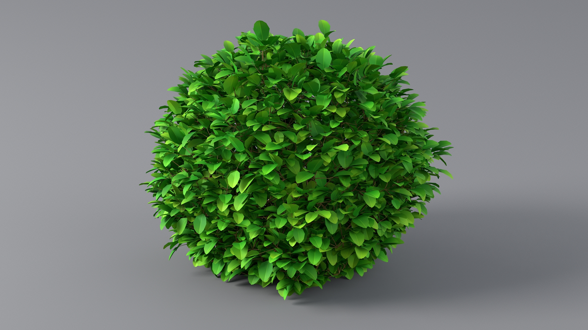 Cartoon Bush 10 3D Model - TurboSquid 1941429